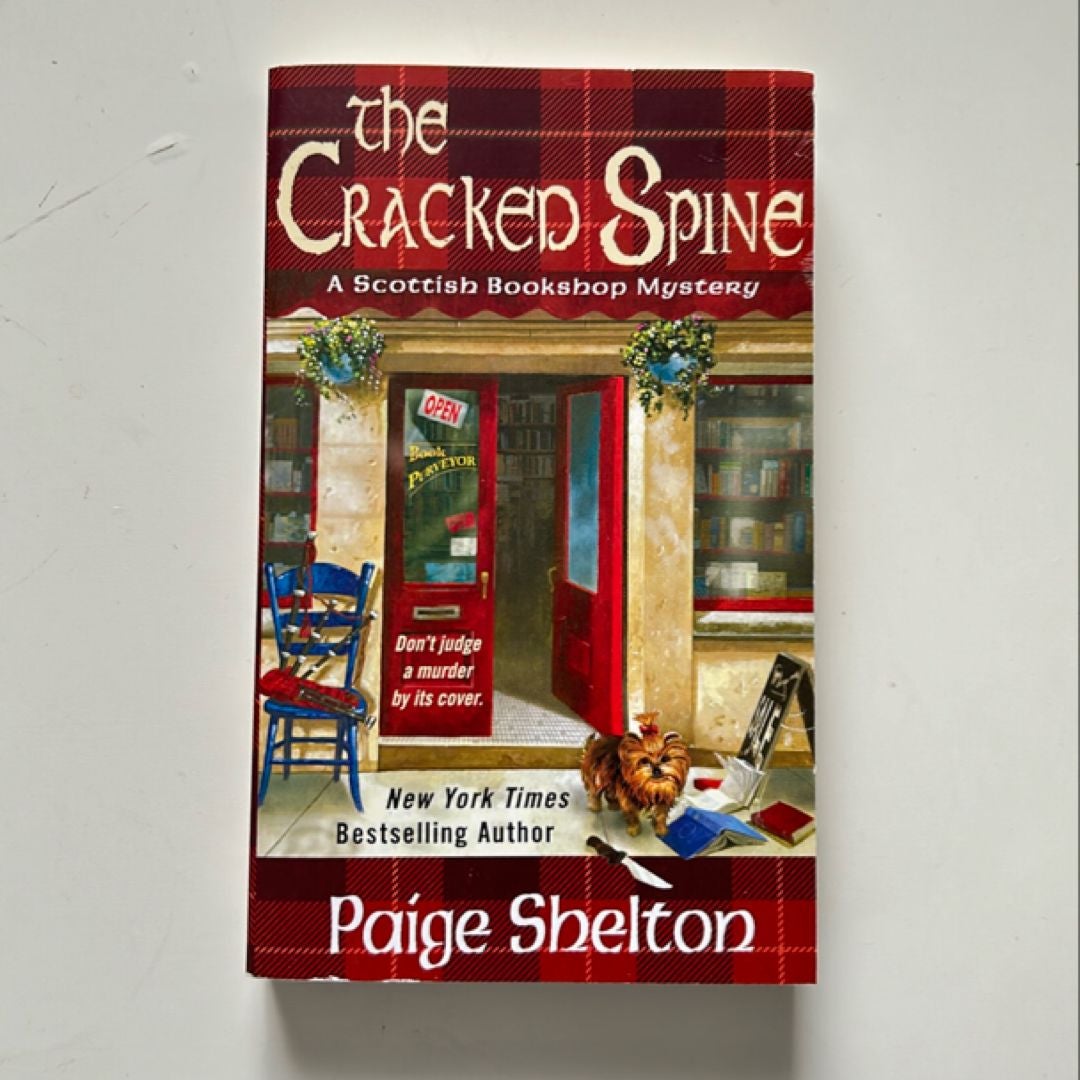 The Cracked Spine by Paige Shelton