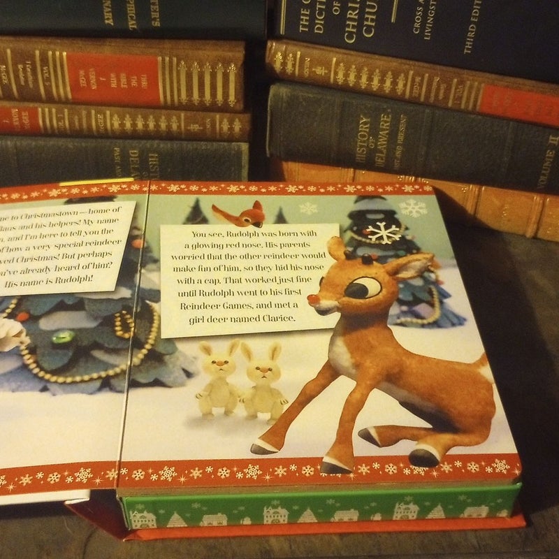 Rudolph Red Nosed My Busy Book by Phidal Publishing Inc., Hardcover ...