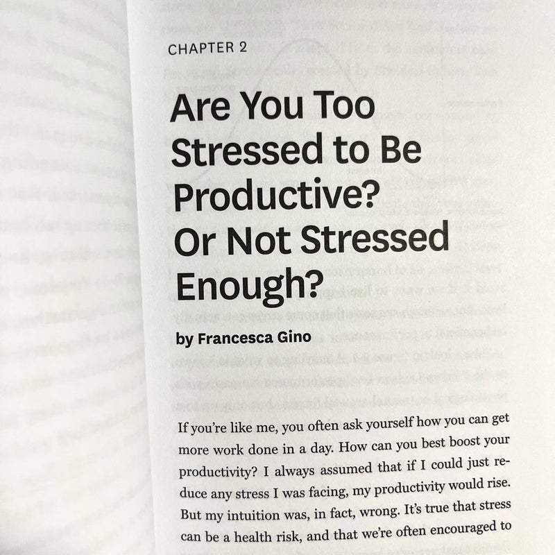 HBR Guide to Being More Productive (HBR Guide Series) by Harvard ...