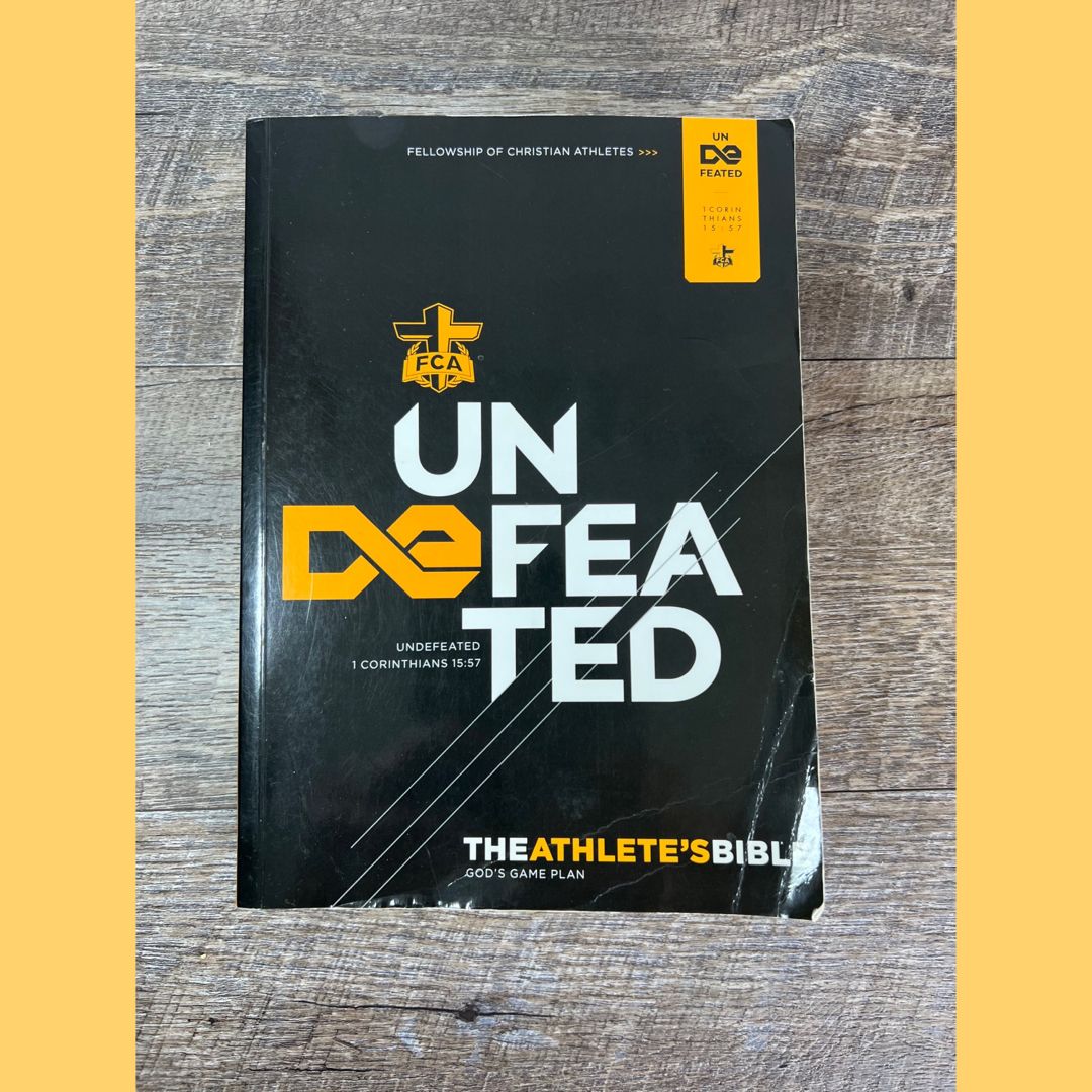 The Athlete's Bible: Undefeated Edition by Fellowship of Christian Athletes