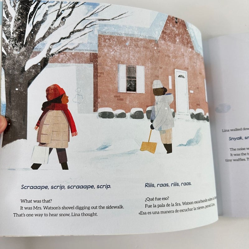 Ten Ways to Hear Snow, Bilingual: English Spanish by Cathy Camper ...