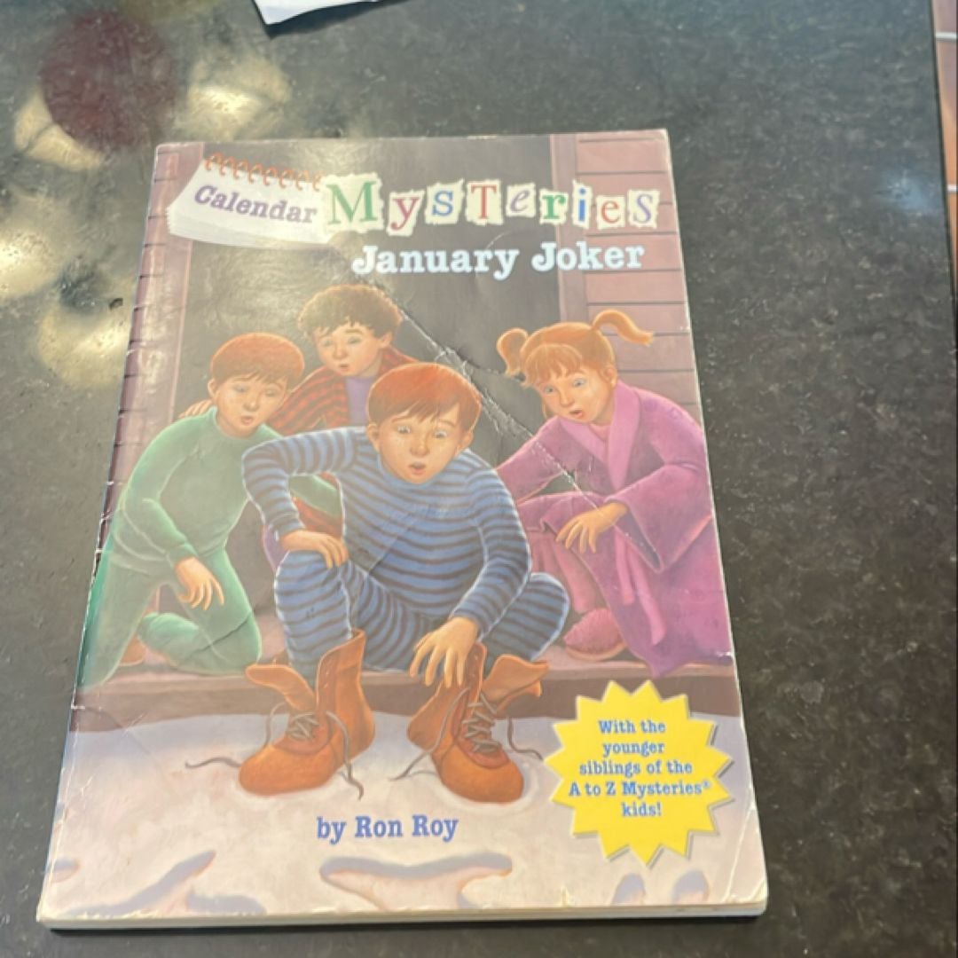 Calendar Mysteries #1: January Joker by Ron Roy