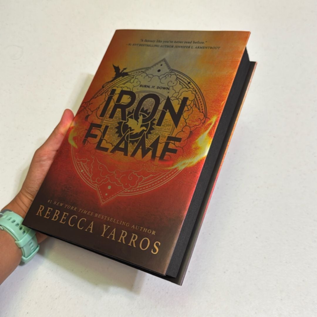Iron Flame (1st Edition, MISPRINT) by Rebecca Yarros, Hardcover ...