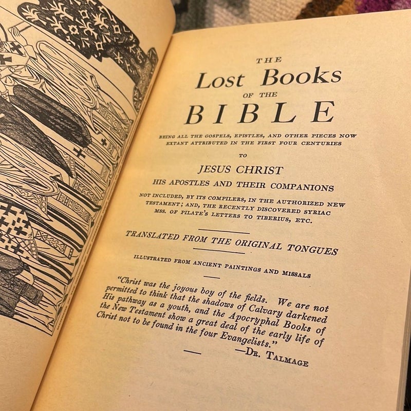 The Lost Books of the Bible and the Forgotten Books of Eden by Various ...