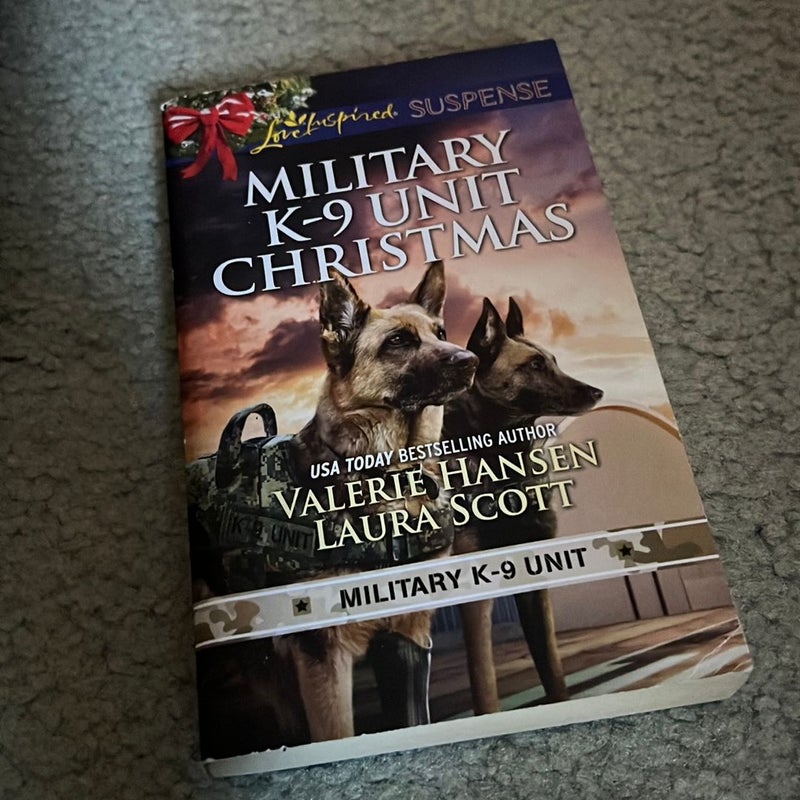 Military K-9 Unit Christmas by Valerie Hansen, Laura Scott