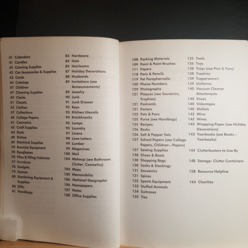 How to Conquer Clutter by Stephanie Culp