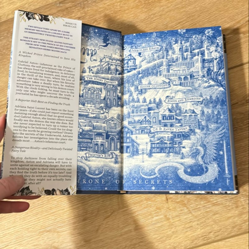 Throne Of Secrets (BARNES & NOBLE EXCLUSIVE EDITION) by Kerri ...