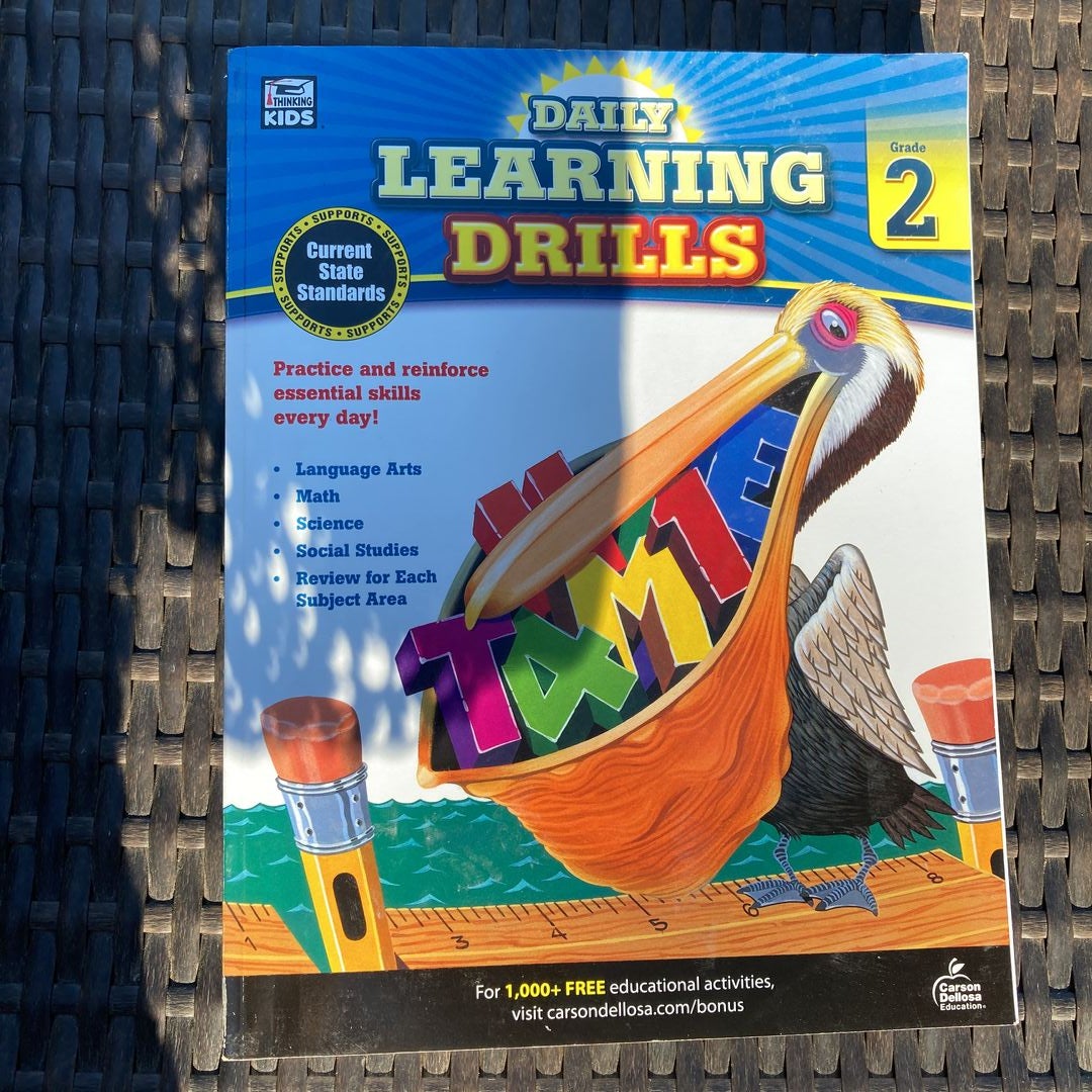 Daily Learning Drills, Grade 2 by Brighter Child Publishing Staff