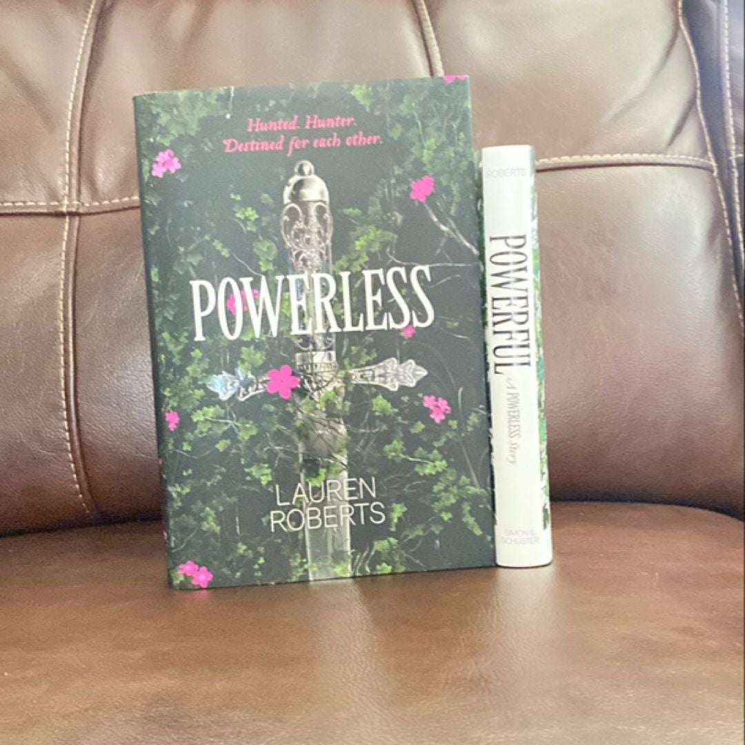 B&N exclusive Powerless and standard copy of powerful by Lauren Robers ...