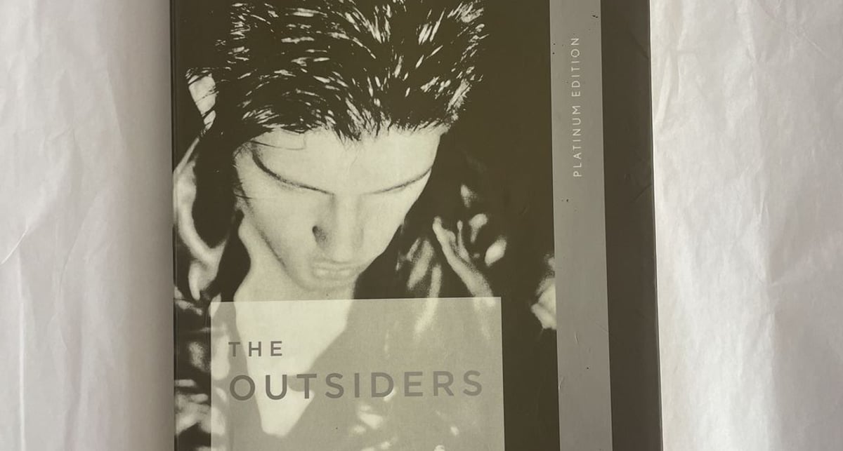 The Outsiders Book Cover Platinum Edition