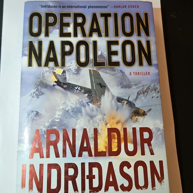 Operation Napoleon by Arnaldur Indridason, Hardcover | Pangobooks