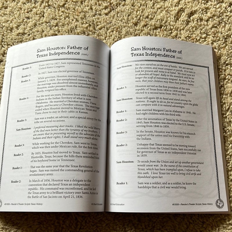 Texas History, Grade 4 by Timothy Rasinski, Debby Murphy, Chase Young