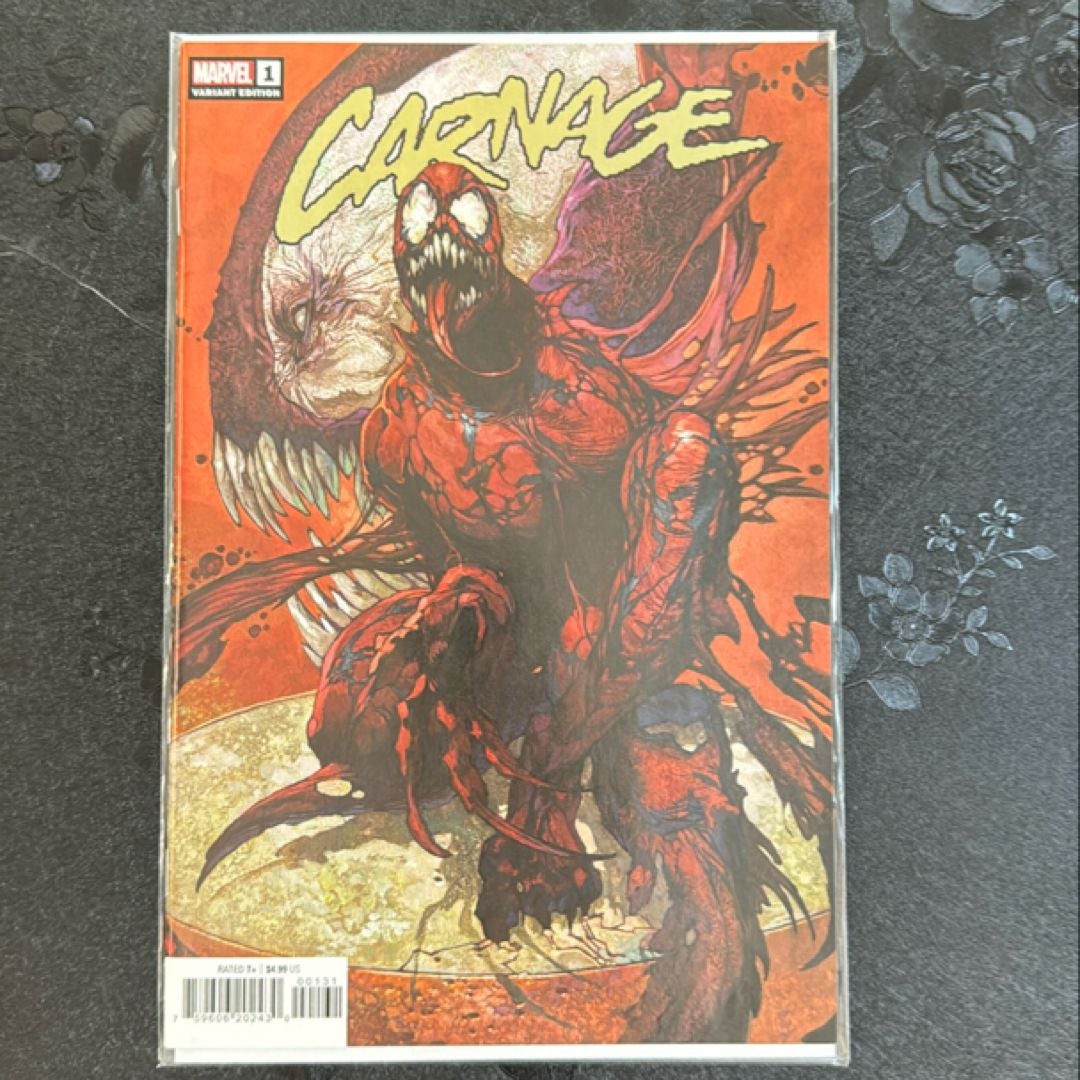 Carnage # 1 Variant Edition Marvel Comics by Marvel Comics, Paperback ...
