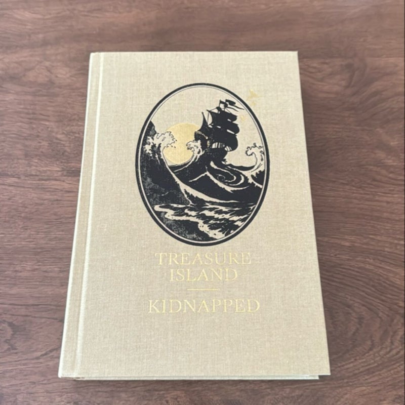 Treasure Island and Kidnapped by Robert Louis Stevenson, Hardcover ...