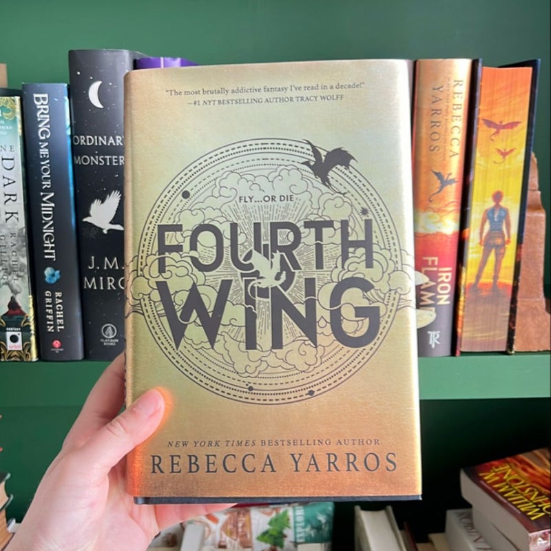 Fourth Wing by Rebecca Yarros, Hardcover | Pangobooks