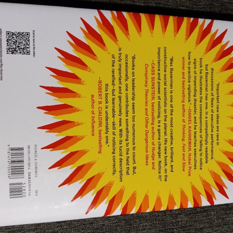 The Power of Noticing by Max Bazerman