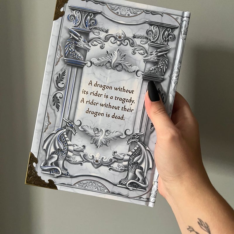 Fourth Wing SIGNED Bookish Box edition by Rebecca Yarros, Hardcover ...