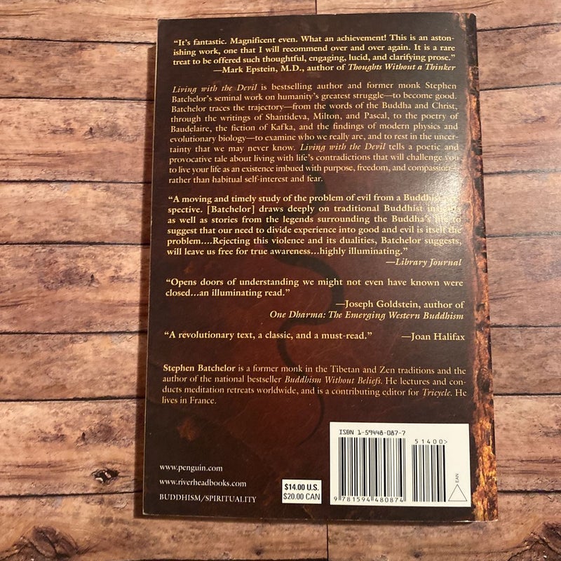 Living with the Devil by Stephen Batchelor, Paperback | Pangobooks