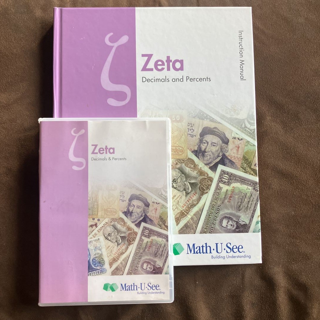Zeta Instruction Manual by Math-U-See, Hardcover | Pango Books