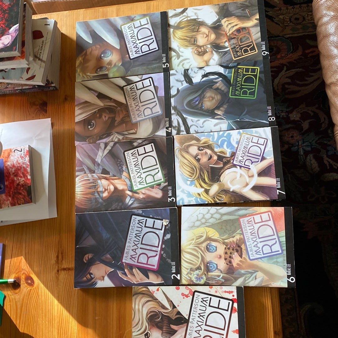 Maximum Ride Graphic Novel Bundle 1-9 by James Patterson, Paperback ...