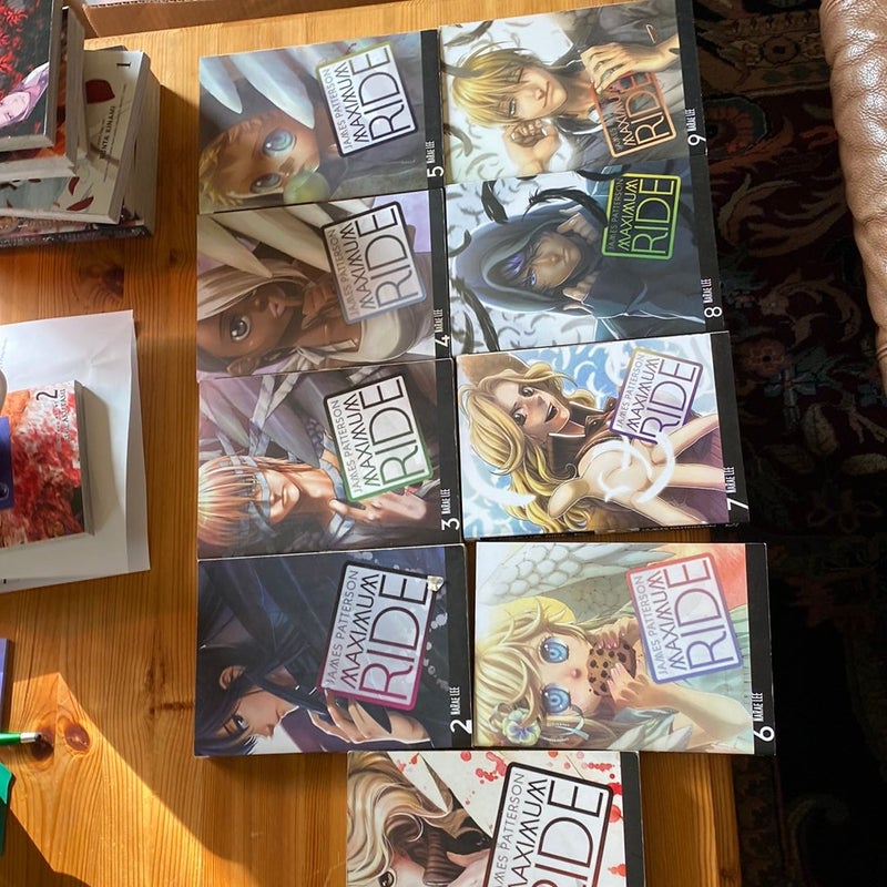 Maximum Ride Graphic Novel Bundle 1-9 by James Patterson, Paperback ...