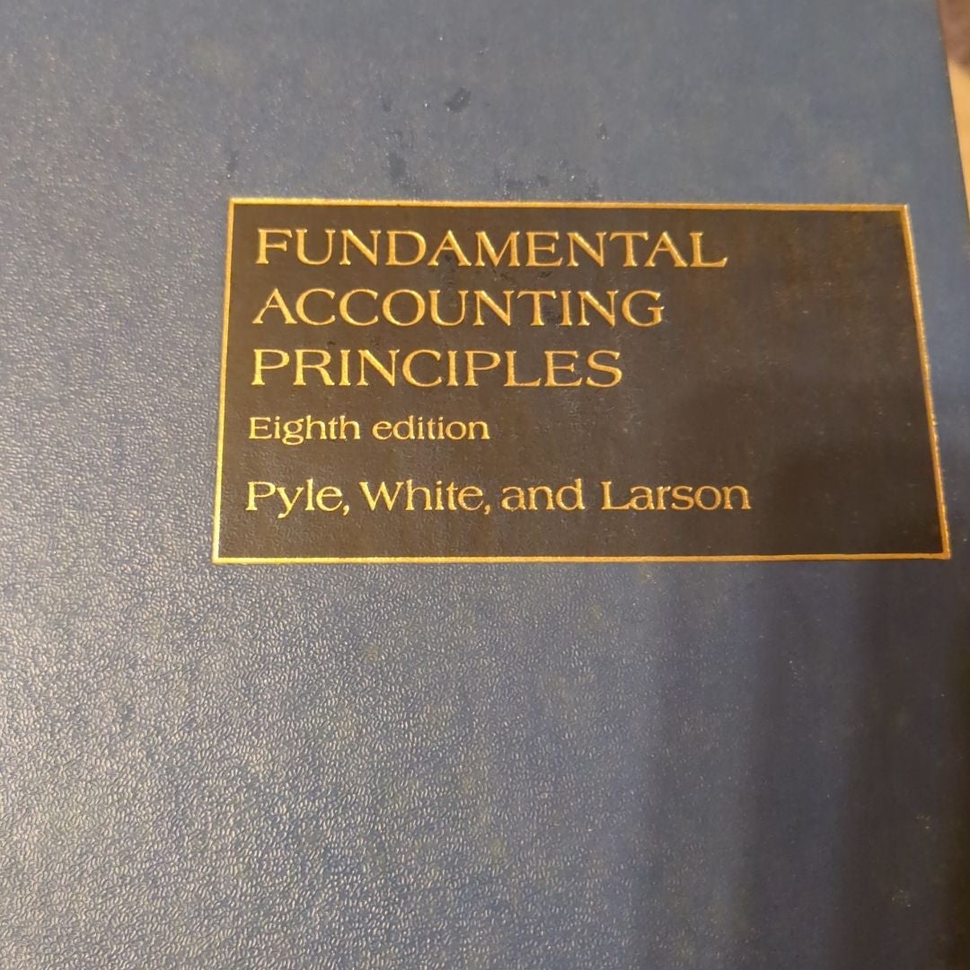 Mp Fundamental Accounting Principles by John J. Wild, Kermit D. Larson ...