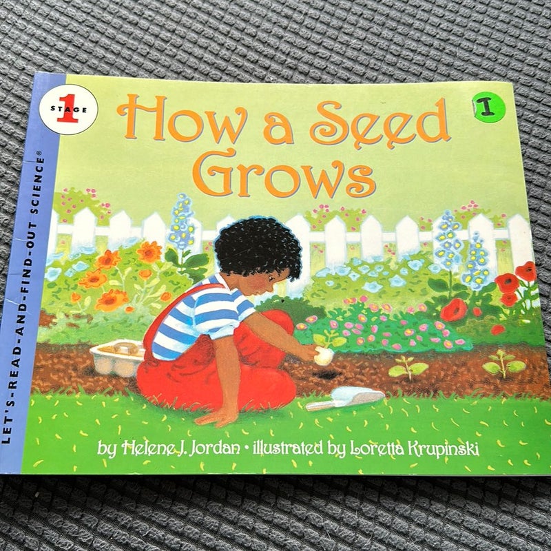 How a Seed Grows by Helene J. Jordan; Loretta Krupinski (Illustrator ...
