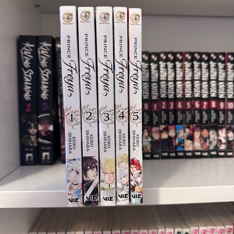Prince Freya, Vol. 1-5 by Keiko Ishihara, Paperback | Pangobooks