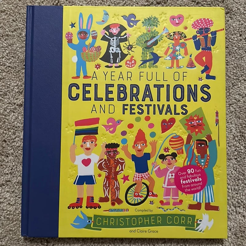 A Year Full of Celebrations and Festivals by Claire Grace, Hardcover ...