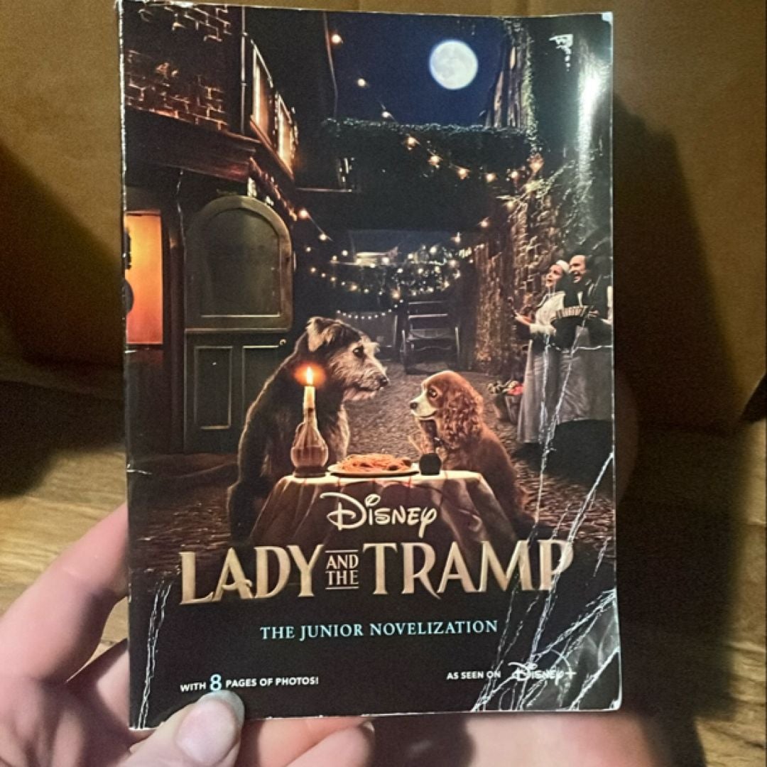 Lady and the Tramp Live Action Junior Novel by Elizabeth Rudnick