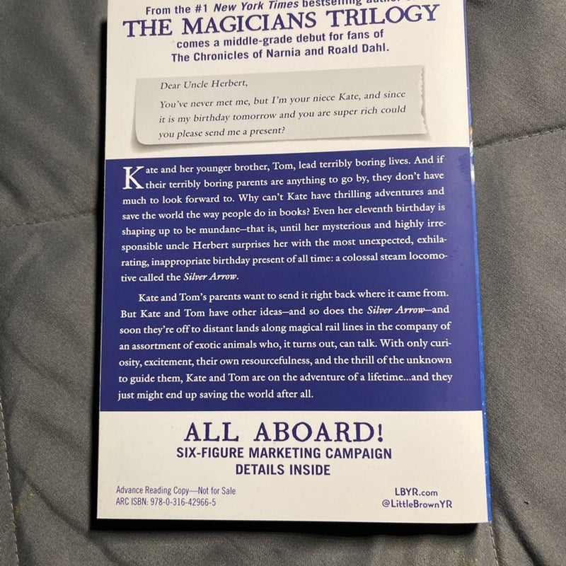 The Silver Arrow ARC by Lev Grossman, Paperback | Pangobooks