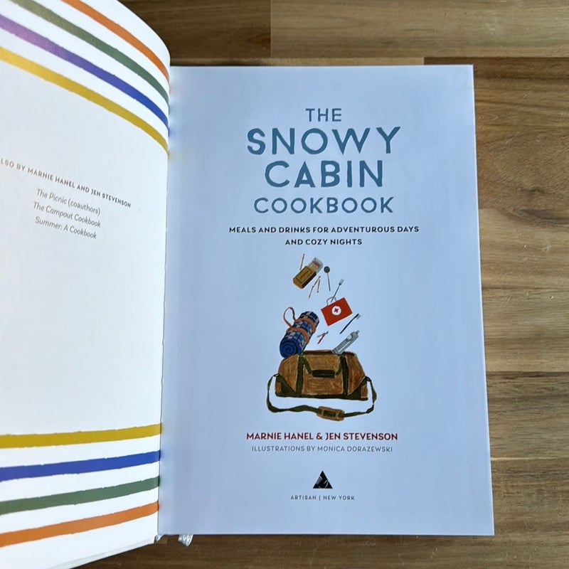 The Snowy Cabin Cookbook by Jen Stevenson, Hardcover | Pangobooks