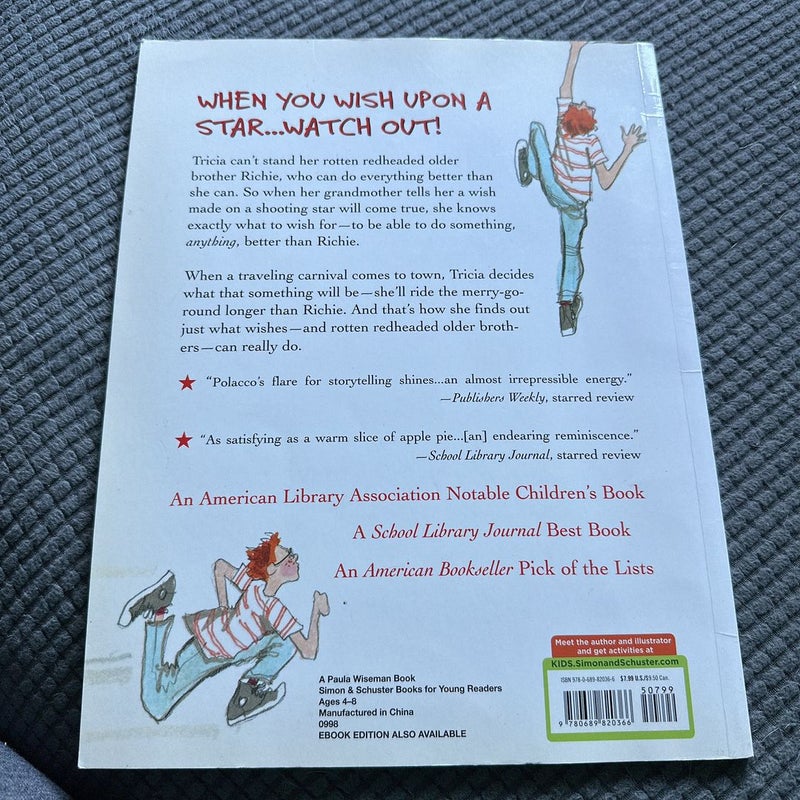 My Rotten Redheaded Older Brother by Patricia Polacco, Paperback ...