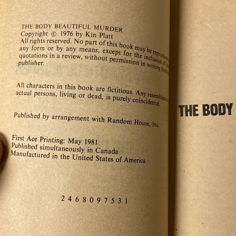 The Body Beautiful Murder by Kin Platt, Paperback | Pangobooks