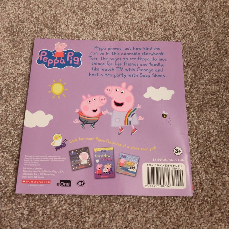 Peppa Pig: Peppa Is Kind by Samantha Lizzio