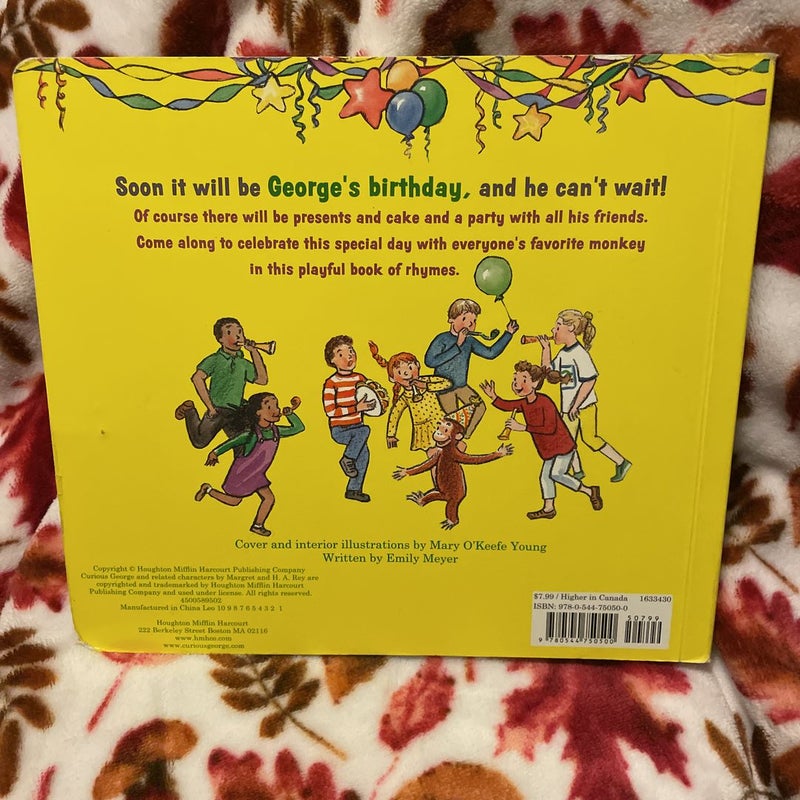 Happy Birthday, Curious George (Tabbed Book) by , Hardcover | Pangobooks
