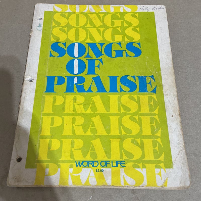 Songs of Praise by Word of Life, Paperback | Pangobooks