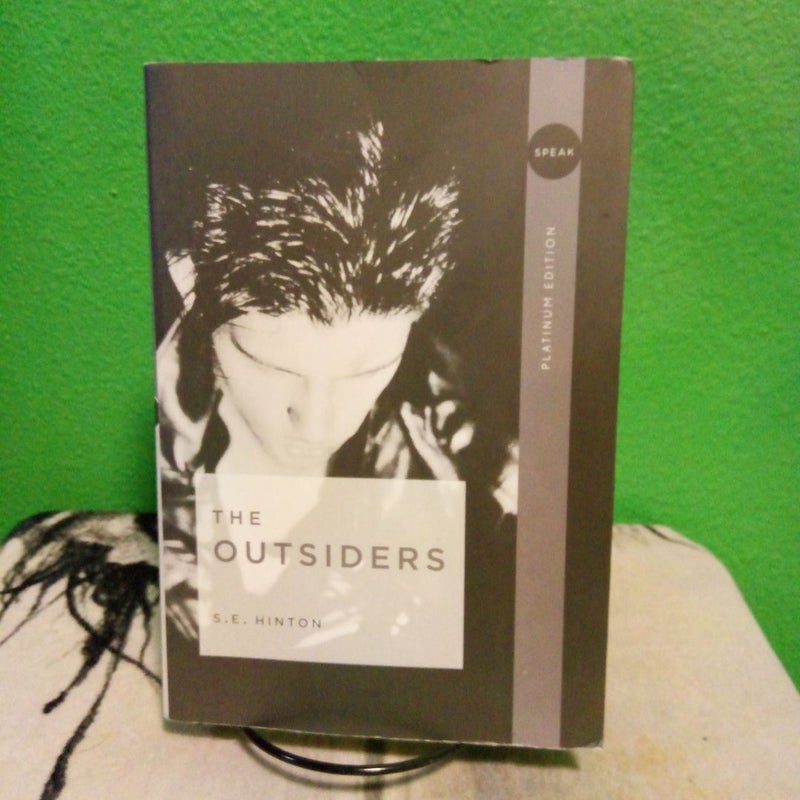 The Outsiders Book Platinum Edition