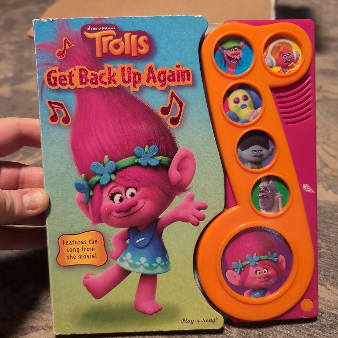 DreamWorks Trolls: Get Back up Again Sound Book by Veronica Wagner