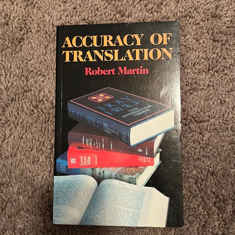 Accuracy of Translation by Robert Martin