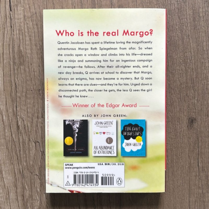 Paper Towns by John Green, Paperback | Pangobooks