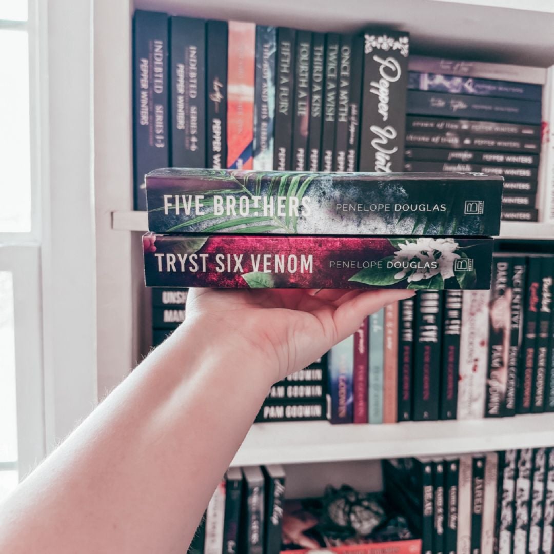 Five Brothers, Tryst Six Venom (probably smut editions) by Penelope ...