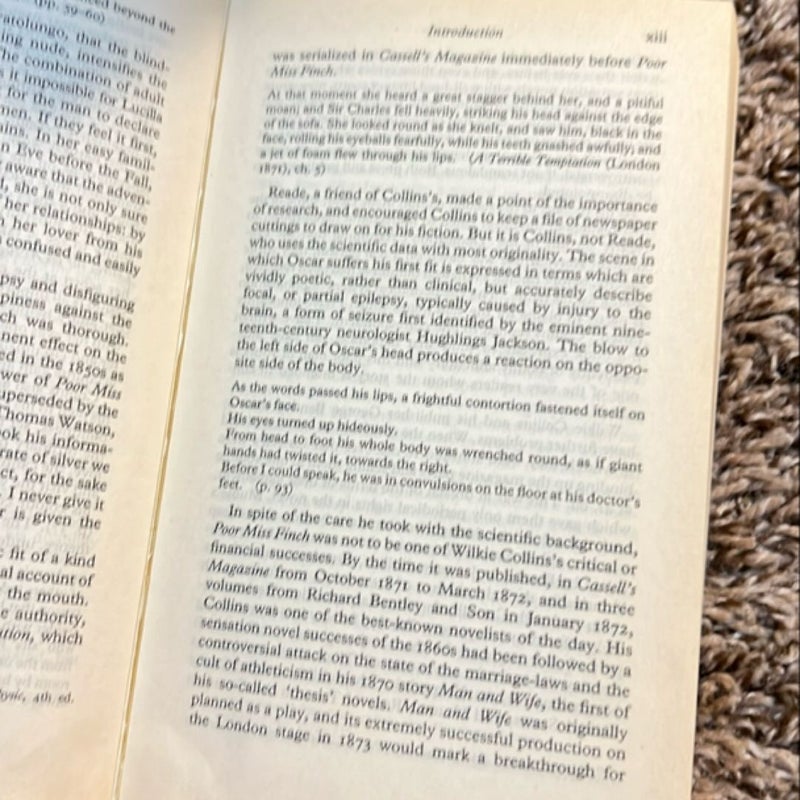 Poor Miss Finch by Wilkie Collins