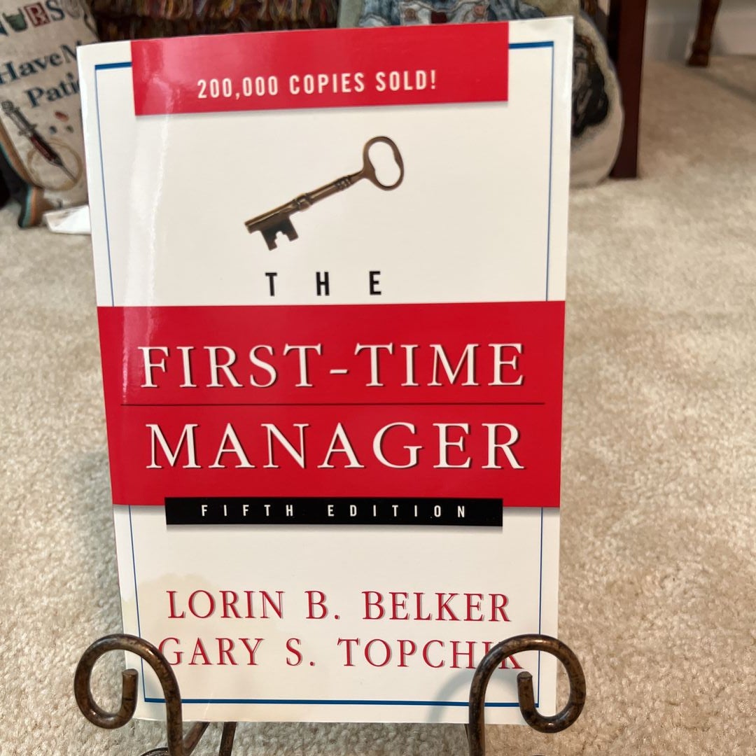 The First-Time Manager by Loren B. Belker, Paperback | Pangobooks