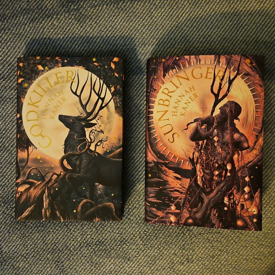 Godkiller and Sunbringer (Illumicrate) by Hannah Kaner, Hardcover ...