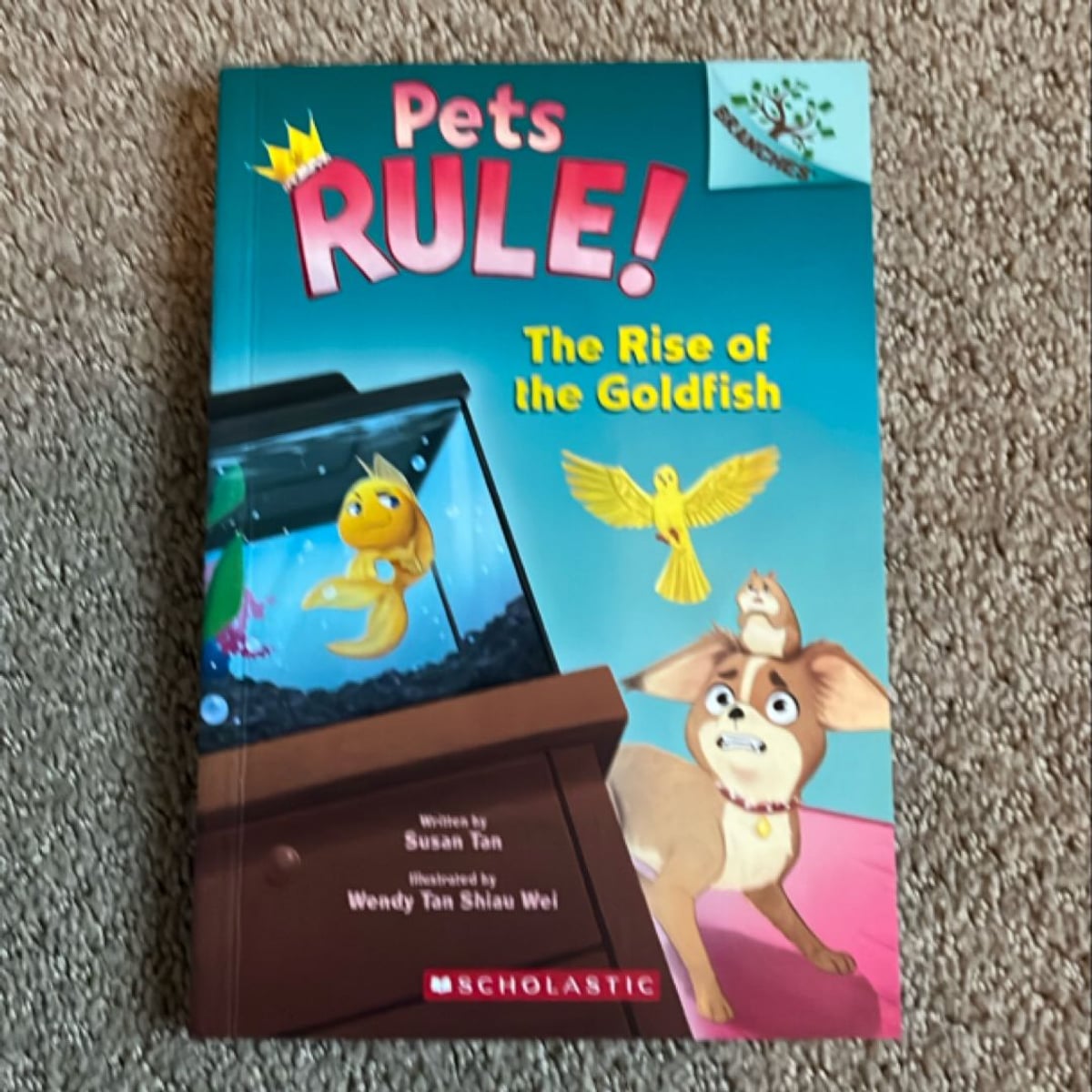 The Rise of the Goldfish: a Branches Book (Pets Rule! #4) by Susan Tan