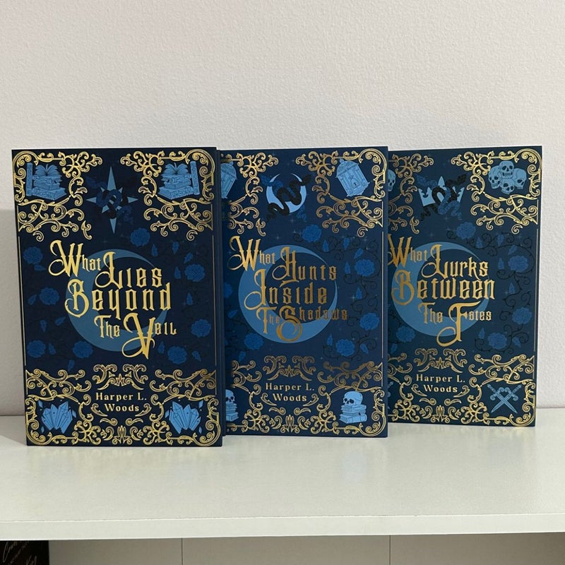 Arcane Society SIGNED Of Flesh and Bone Series (1-3) by Harper L. Woods ...