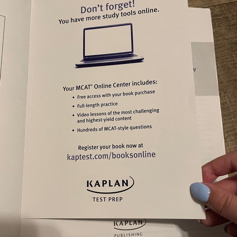 MCAT Complete 7-Book Subject Review by Kaplan