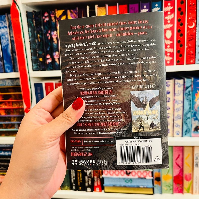 Rebel Genius by Michael Dante DiMartino, Paperback | Pangobooks