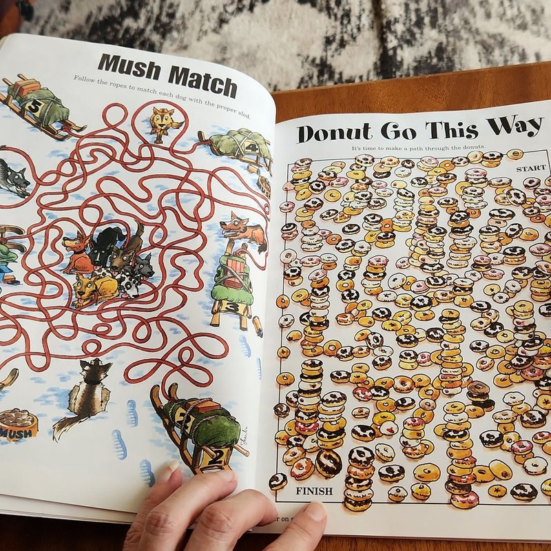 The Giant Book of Mazes by Jeffrey A. O'Hare